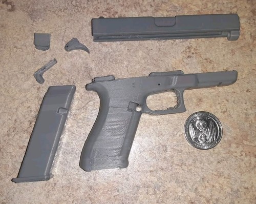 Glock .50 1/2 Scale Glock Model Kit Great Gift Trainer Dummy 17 19 9mm ...
