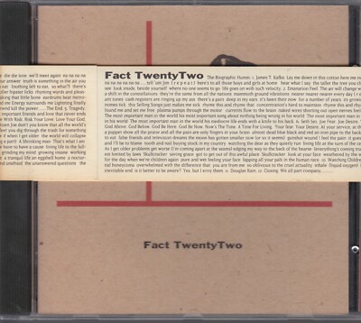 Fact Twenty Two S/T CD Emigre Music Rare Boutique Label Factory | eBay