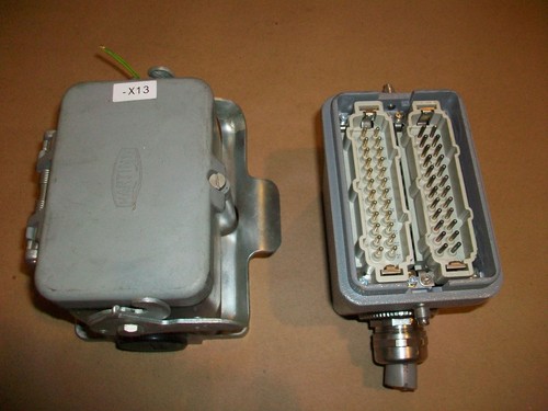 Harting Wiring Connector Plug & Base HS12 Inserts | eBay