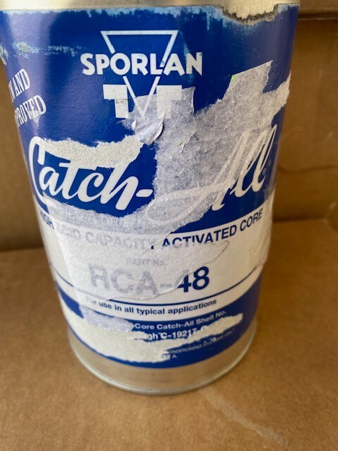 Sporlan RCA-48 Filter Drier Catch-All High acid capacity activated core ...
