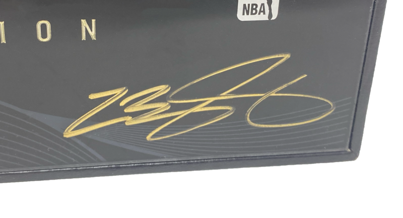 Michael Jordan / LeBron James Autographed 2007-08 NBA Exquisite Box UDA ...