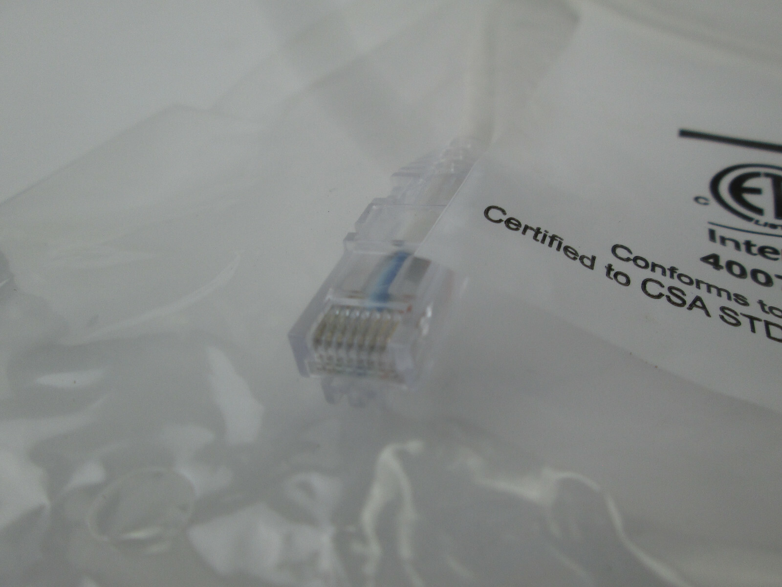 New NOS Commscope U/UTP Modular Patch Cord Ethernet Cable UNC5-WH-7F ...