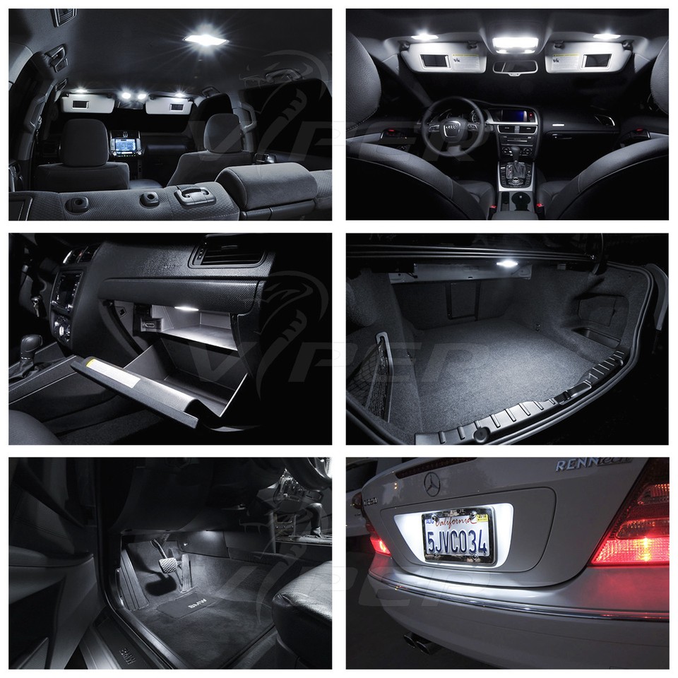 2007-2016 GMC Acadia White LED Lights Interior Package Kit | eBay