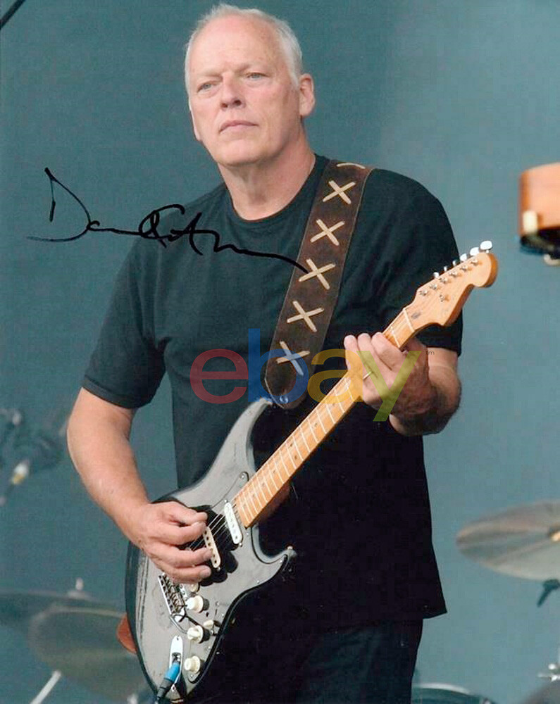 DAVID GILMOUR Pink Floyd Autographed Signed 8x10 Photo reprint | eBay