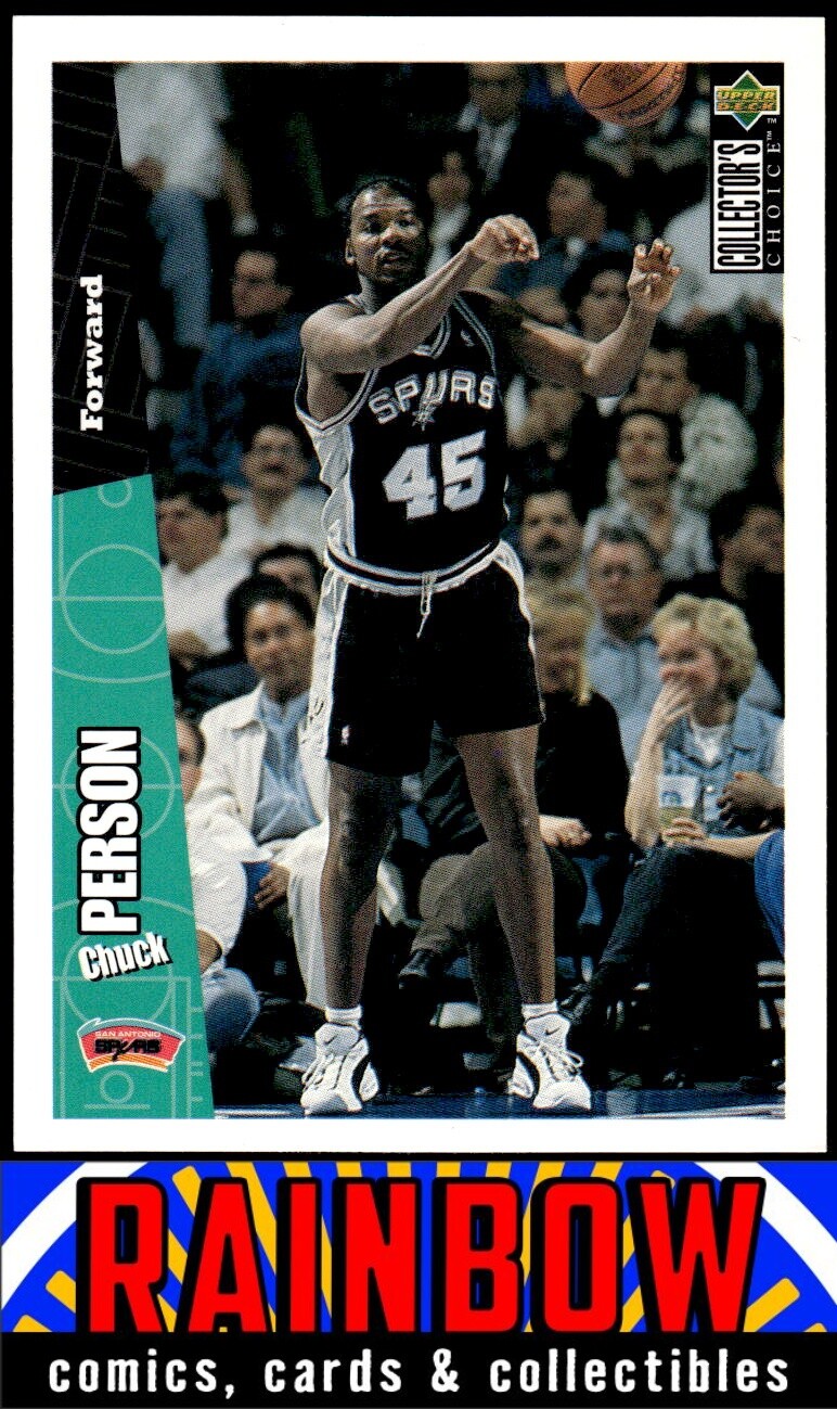 1996 Collector's Choice #141 Chuck Person San Antonio Spurs | eBay