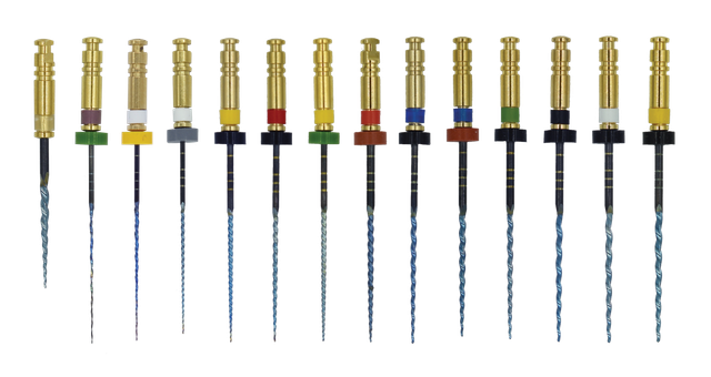 SS White V-Taper 2H (DC taper) Rotary files (Pack of 6), different ...