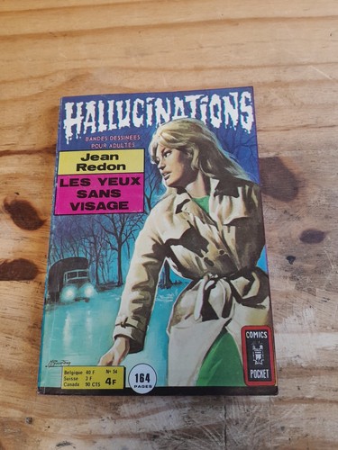 HALLUCINATIONS N°54/LES YEUX SANS VISAGE/TBE/COMICS POCKET | eBay
