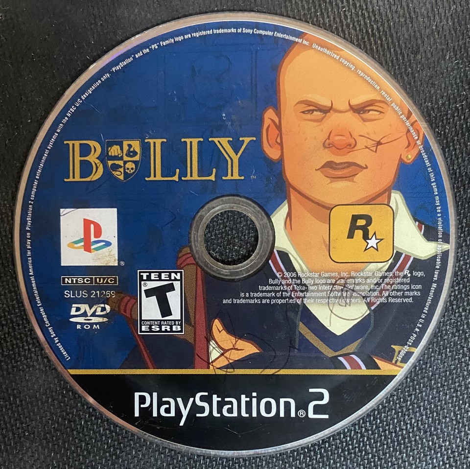 Bully PS2 Disc Only TESTED Authentic Play Station 2 | eBay