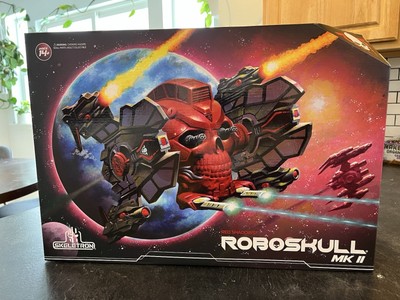 Skeletron ROBOSKULL MKII SE w 4" Action Force Blood Wolf Figure New in ...