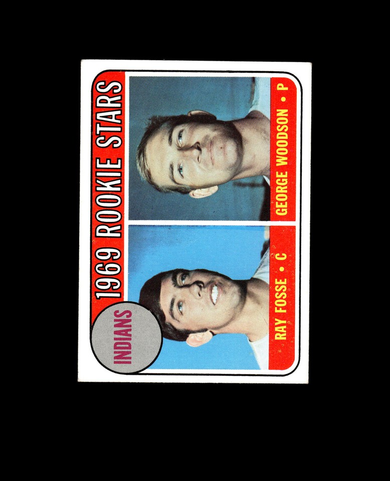 1969 Topps 244 Rookie Stars Ray Fosse/George Woodson RC EX #D1,408389 ...