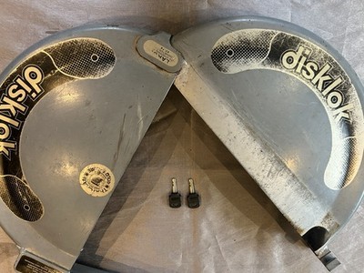 Disklok steering wheel lock large (silver) | eBay UK