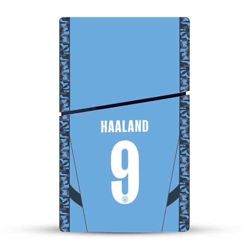 MAN CITY FC 2024/25 PLAYERS HOME KIT VINYL SKIN FOR PS5 SLIM DISC ...