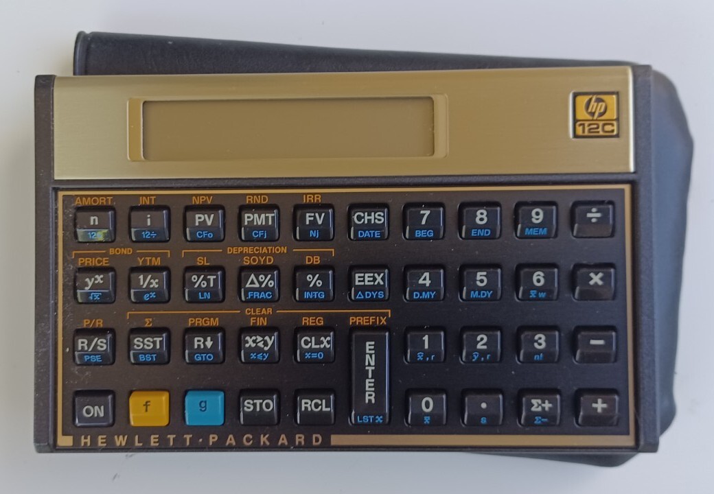 Hewlett Packard HP-12C Platinum Financial Calculator w/battery | eBay