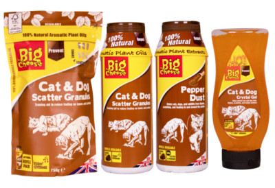 Cat Dog Repellent Scatter Granules Pepper Dust Humane Treatment For ...