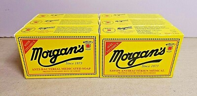 6 Pack Morgan´s anti bacterial Medicated Soap 2.8 oz. | eBay