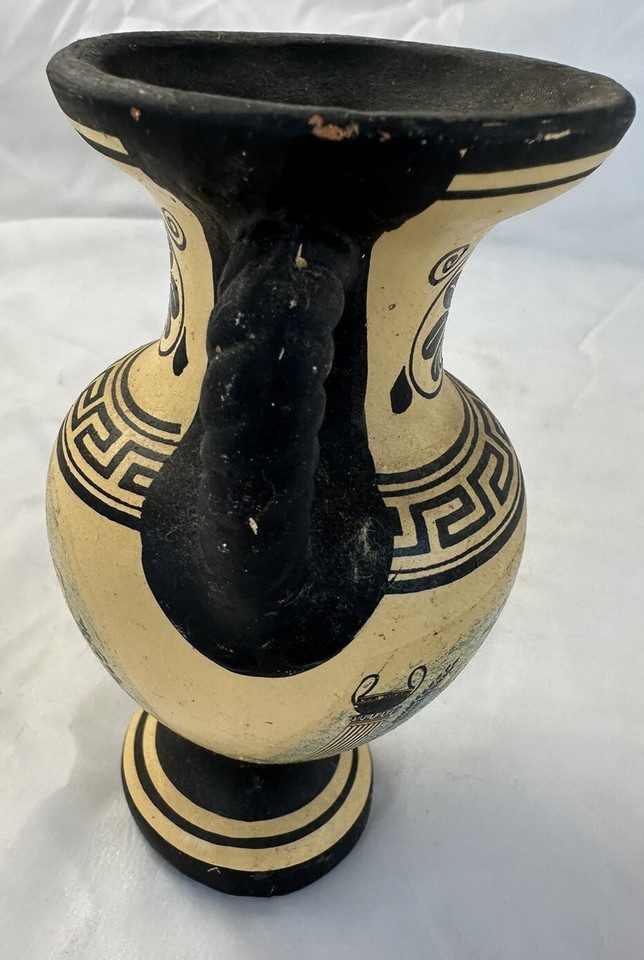 Greek Goddess Fire Greek Design Pottery Vase Greece Twin Handle Vase ...