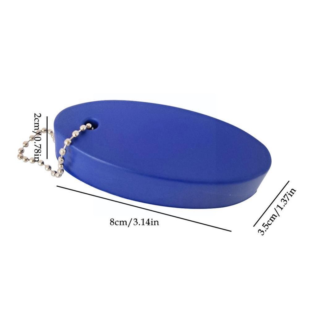 Foam Buoyant Keychain Oval Floating Keyring Water Sports | eBay