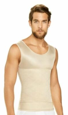 MEN'S COLOMBIAN BODY SHAPER CAMISETA POWERNET ABDOMEN CONTROL GEORDI ...