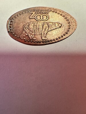 Milwaukee County Zoo Elongated Coin Pressed Smashed Penny | eBay