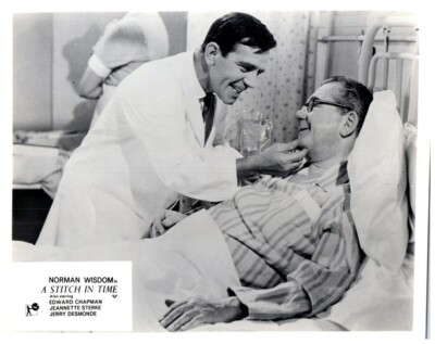 A Stitch In Time Original Lobby Card 1963 Norman Wisdom Edward Chapman ...