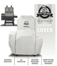Pit Boss Lockhart Platinum Series Wood Pellet Grill and Smoker W/ Smoke ...