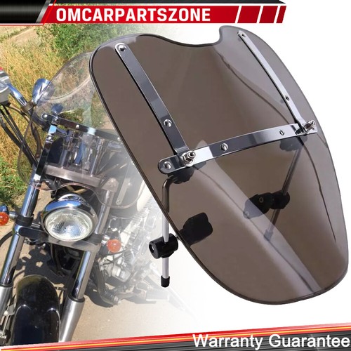 Smoke Windshield Windscreen For Harley Heritage Springer Dyna Glide ...