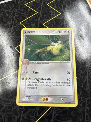 Vibrava 40/108 EX Power Keepers Non Holo Uncommon Pokémon TCG Card | eBay