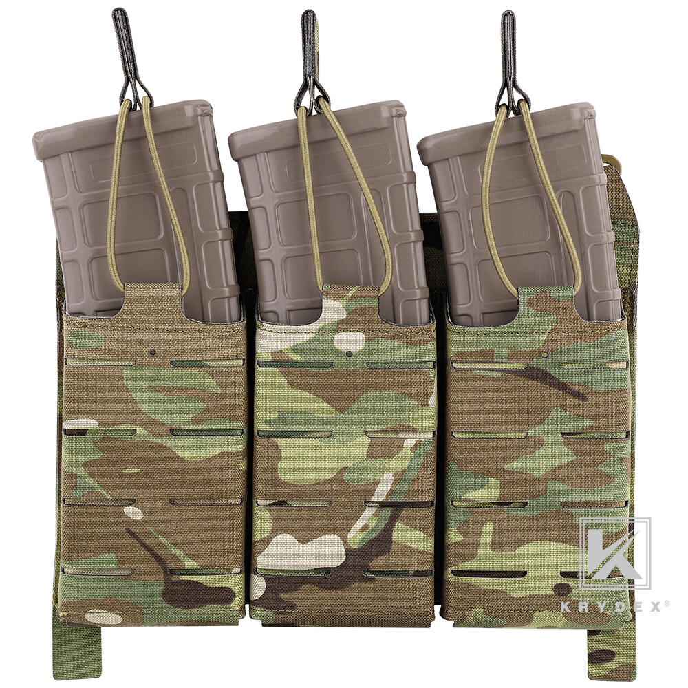 KRYDEX Tactical KTAR Front Flap 5.56 Triple Mag Magazine Pouch Placard ...