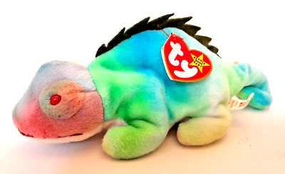 Ty IGGY the Iguana Original Beanie Baby 1997 Babies Collectible | eBay