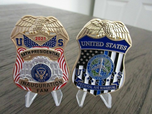 2021 Federal Air Marshal FAM 59th Presidential Inauguration BIDEN ...