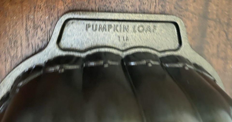 Nordic Ware Pumpkin Loaf Pan Bread Cake Pan Cast Aluminum 1 1b. Fall ...