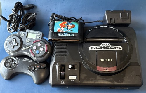 Sega Genesis Model 1601 Gen 1 Console System Bundle - Tested and Works ...