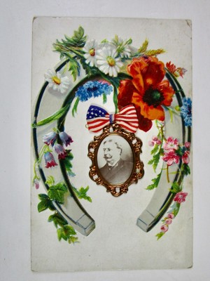 Rare William Howard Taft for President Postcard with Attached Campaign ...