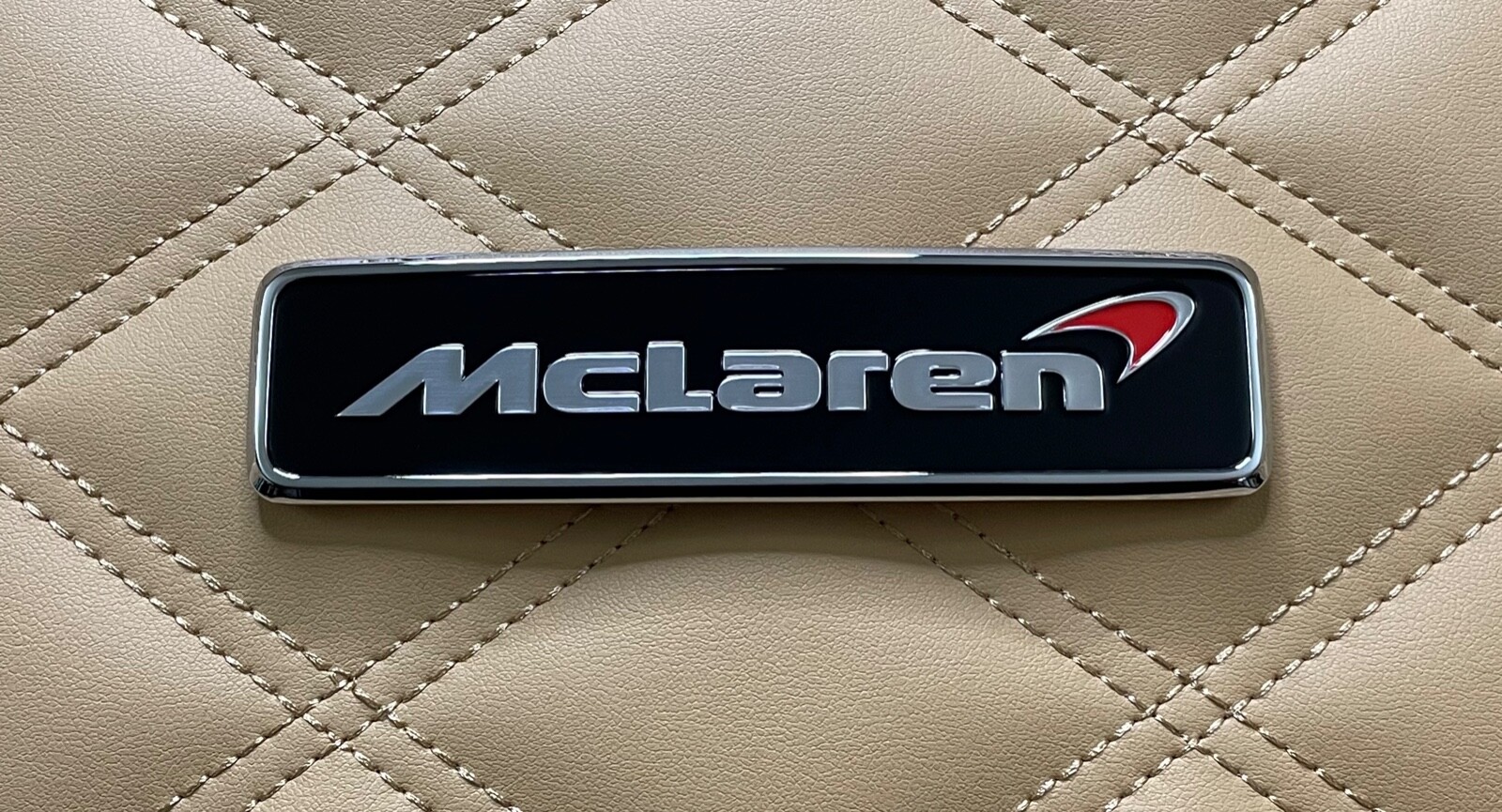 McLaren Front Hood Emblem Badge OEM 570S 570GT 600LT 720S 765LT Chrome ...