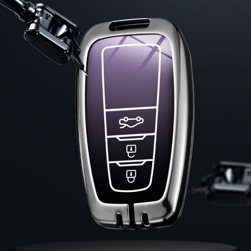 For Toyota C-HR Camry Corolla Prius RAV4 Mirai Zinc Alloy TPU Car Key ...