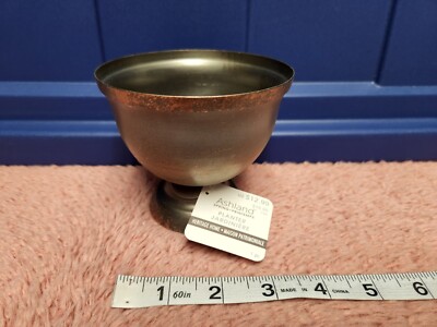 Ashland Heritage Home Spring Planter 4" Tabletop Decor Metal Planter ...