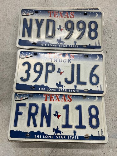 Texas License Plate Lot of 60 - shuttle | eBay