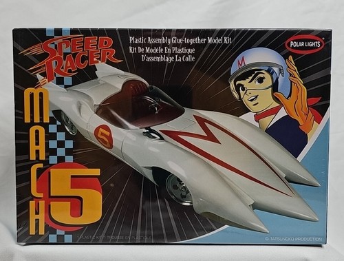 Polar Lights Speed Racer Mach 5 Skill Level 2 Model Kit 849398049136| eBay