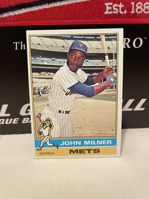 1976 Topps Baseball Card John Milner #517 EX/NM Combined Shipping | eBay