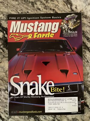 MUSTANG & FORDS MAGAZINE MAY 2005 SNAKE BITE 40 YEARS SHELBY MUSTANG ...