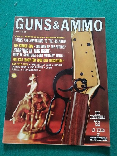 GUNS & AMMO Magazine May 1966 Vintage Original | eBay