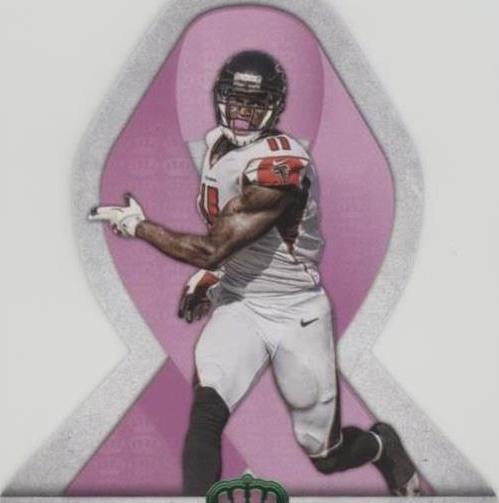 2015 Panini Crown Royale - Pink Ribbons Die-Cuts Julio Jones #PR15 ...