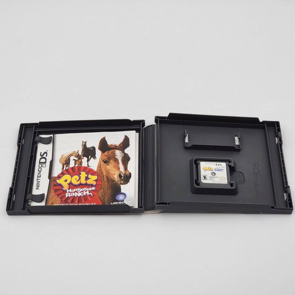 Petz Horseshoe Ranch (Nintendo DS) CIB COMPLETE & TESTED | eBay