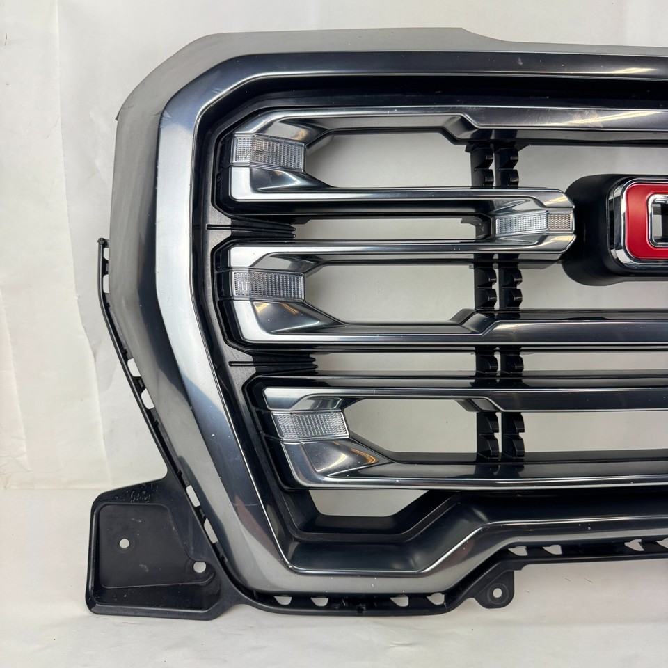 OEM 2020 2021 2022 GMC Sierra 1500 AT4 Front Grille Nightrider Chrome ...