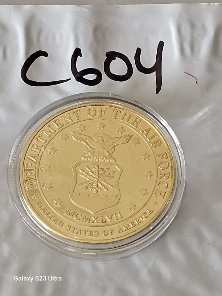 AIR COMBAT COMMAND UNITED STATES AIR FORCE CHALLENGE COIN C604 | eBay