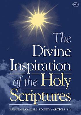 The Divine Inspiration of the Holy Scriptures: Article (Paperback, 2002 ...