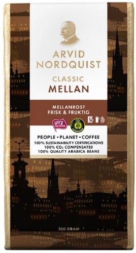 Arvid Nordquist Mellan 500g, 6-Pack - Swedish Filter Ground Coffee | eBay
