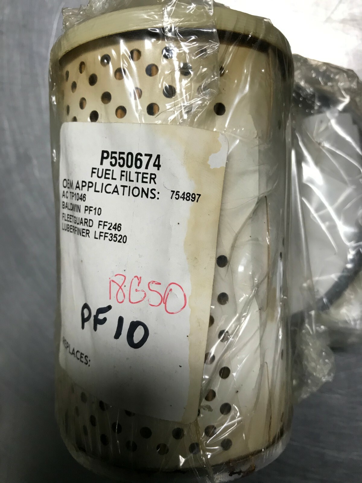 P550674 Donaldson P55-0674 FUEL FILTER OEM 754897 | eBay