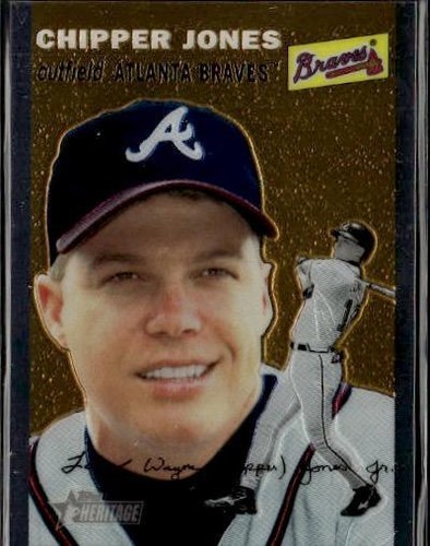 2003 Topps Heritage #THC91 Chipper Jones Chrome #/1954 | eBay