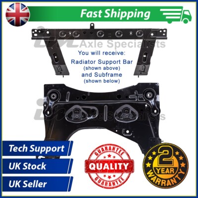 New Front Complete Subframe & Radiator Support Bar for Renault Clio MK3 ...